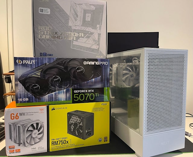 5070ti high-end gaming PC - Desktops in Shelley WA | Gumtree Australia