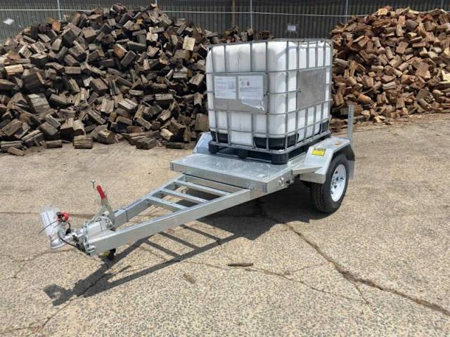 HD WATER TANK FIRE FIGHTING TRAILER WITH MECHANICAL BRAKES 1200KG GVM ...