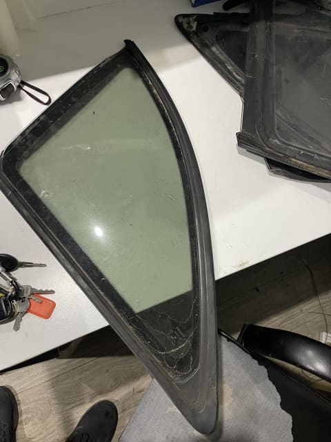 Nissan skyline r33 GTR GTST quarter window glass opera window | Auto ...