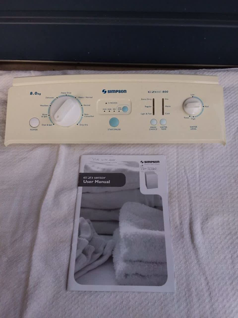 Simpson Eziset 8kg Model SS2800 Control Module & Panel, Suspension Rod ...