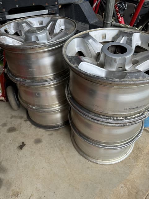 5 x Toyota Landcruiser Ute/Troopy Alloy Rims | Wheels, Tyres & Rims ...