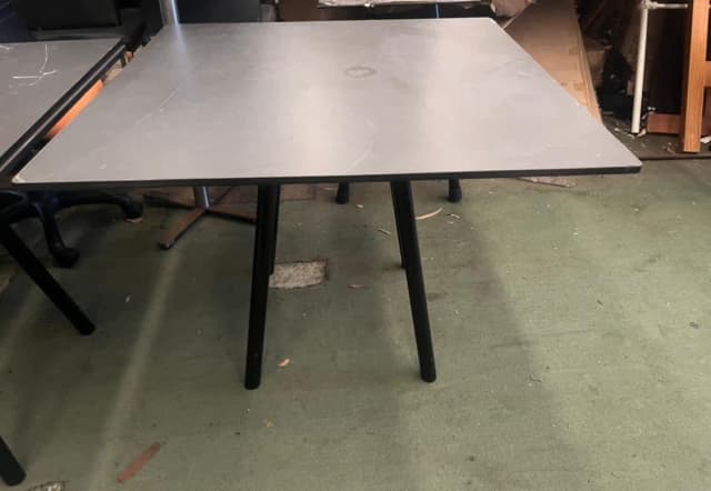 22 Solid Square Tables 900x 900mm suit In/Out Cafe Restaurant Alfresco ...