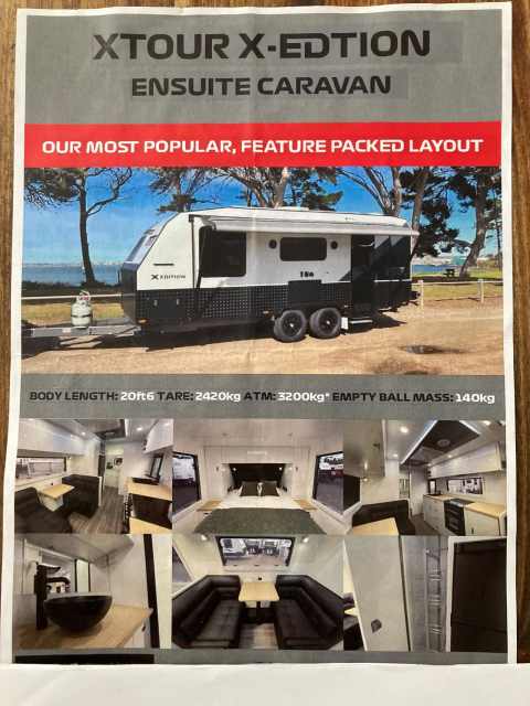 TANDEM AXLE CARAVAN XTOUR X EDITION | Caravans | Gumtree Australia ...