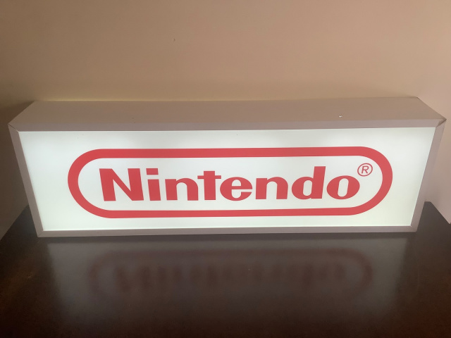 💍VERY RARE SIGN💍-🚗AUST COURIER🚗-🪧90’s Nintendo Light Up Sign🪧 ...
