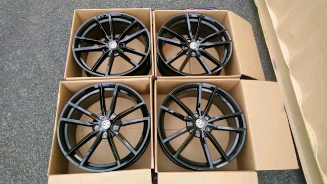 19 VW PRETORIA WHEELS RIMS 5X112 GOLF R MK7 MK8 GTI RLINE | Wheels ...