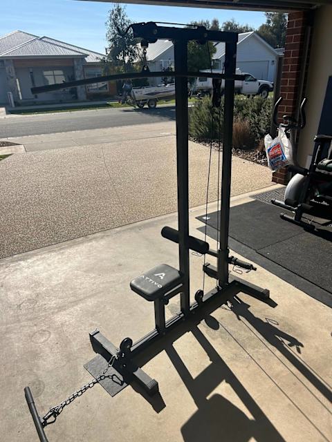 Gym - Lat pull down - Back - Arms - curls - Gym & Fitness in Yarrawonga ...