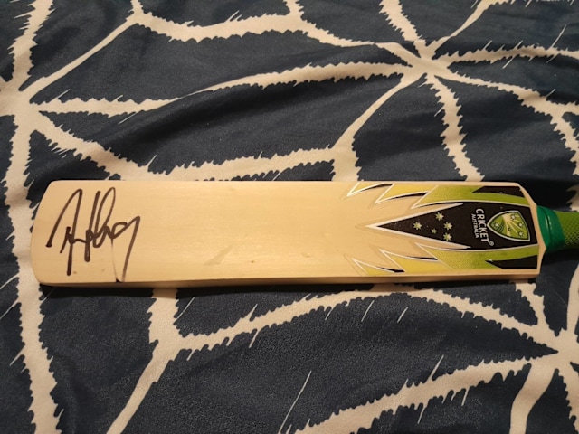 Damien Fleming Signed Cricket Bat Australia Signed Cricket Bat | Other ...
