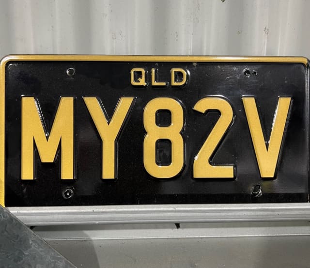 PPQ U/S Size Personal Number Plates MY82V Corvette | Other Parts ...