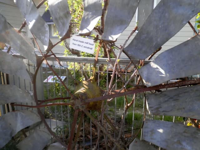 1800s ANTIQUE HANDMADE 12 FOOT WINDMILL HEAD RUSTIC GARDEN DISPLAY ...