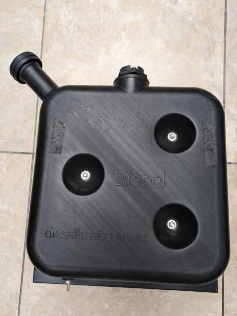 Diesel Heater Lockable Fuel Tank with Steel Jerry Can Holder | Caravan ...