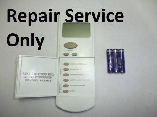 Bonaire Vulcan Comfort Control Remote Repair Service Dec 2022 | Air ...