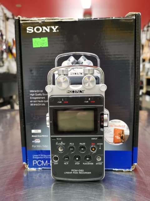 SONY Linear PCM Recorder PCM-D50, Very Good Condition, Box - Other ...