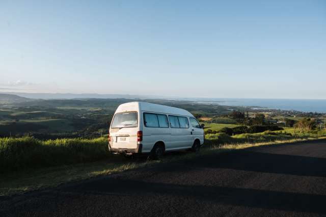 Toyota Hiace Commuter (the biggest version!) Camper Van, seats 3 peopl ...
