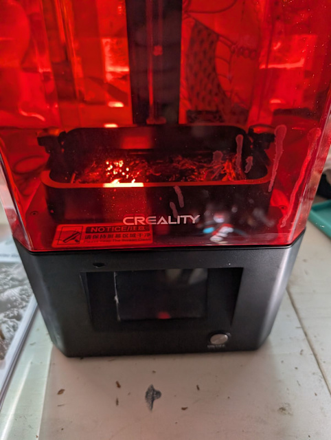 3D resin printer. Creality. LD-002H. used. - Printers & Scanners in ...