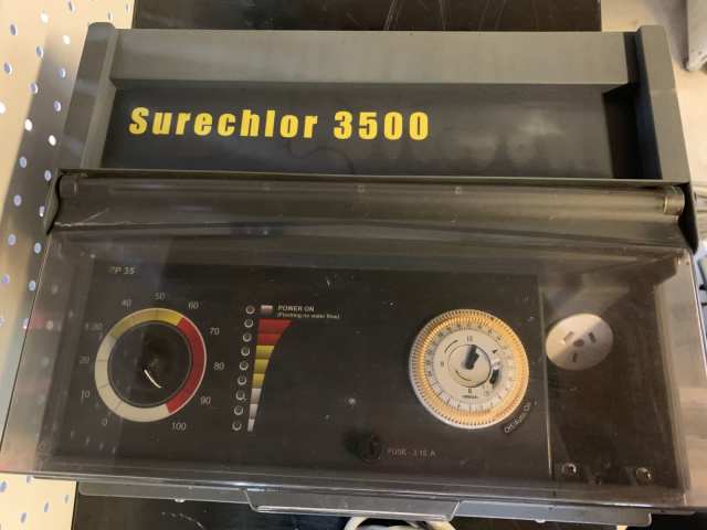 Poolrite Surechlor 3500 Chlorinator Reconditioned with 12 mths wnty ...