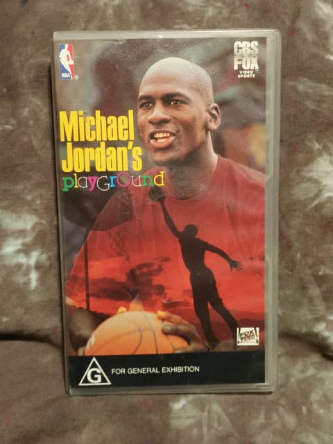 Michael Jordans playground VHS tape. 1991 CBS FOX video sports ...