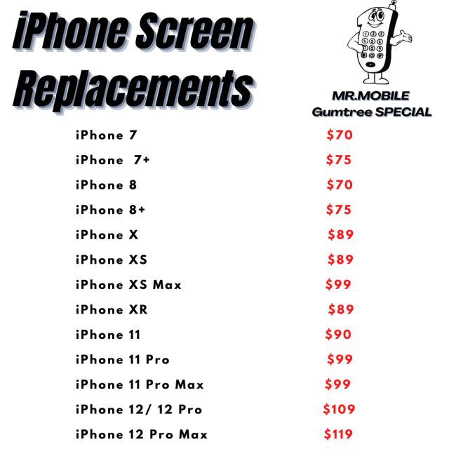 iPhone Screen Repair SALE Promo 2025 | Computer & Phone Repairs ...