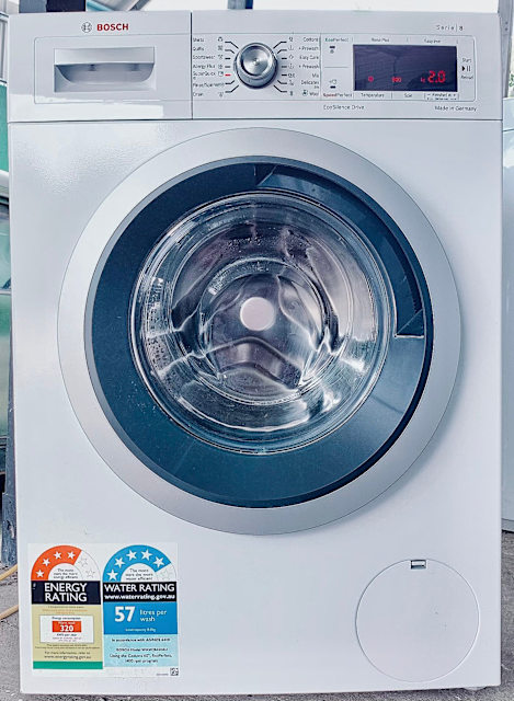 BOSCH HIGH QUALITY WASHING MACHINE 8KG SERIES 8/ free delivery ...