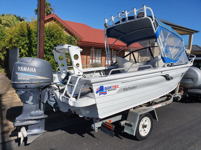 quintrex Bay Hunter | Motorboats & Powerboats | Gumtree Australia Port ...