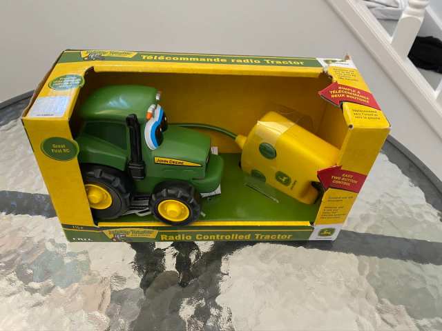 NEW John Deere Johnny Tractor Remote Control Toy Boys Girls - Toys ...