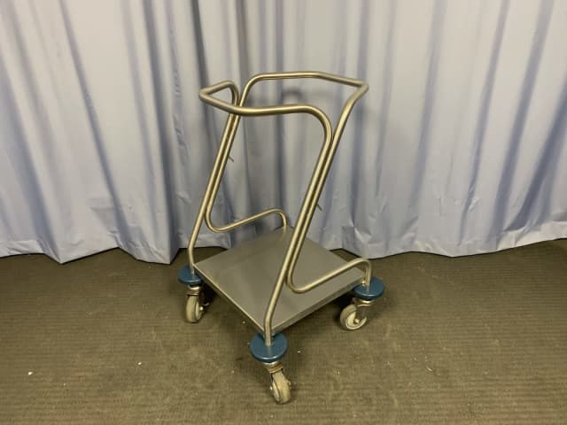 Vost V612 Stainless Steel Hospital Grade Linen Skip Lidless Trolley ...