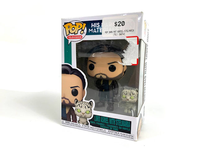 His Dark Materials - 1109 Lord Asriel With Stelmaria - Funko Pop ...
