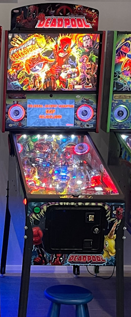 Stern Deadpool Pinball Machine Topper & loaded With Accessories HUO ...