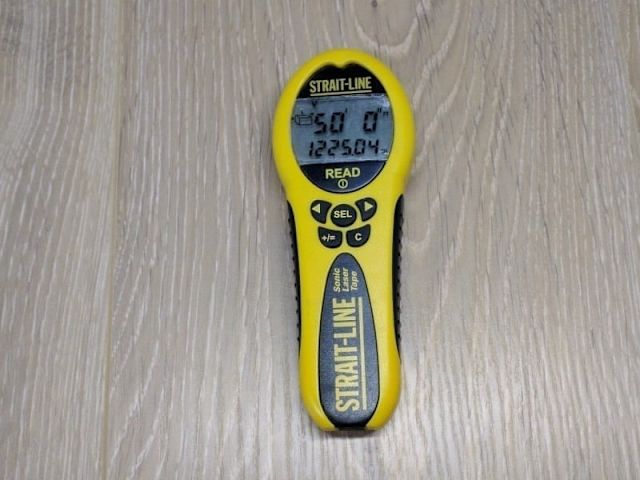 Strait Line Sonic Laser Tape Distance Measurement - Power Tools in ...