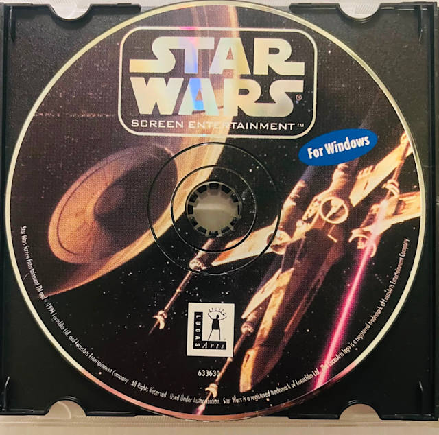 Star Wars: Screen Entertainment for Windows. PC CD ROM Disc only ...