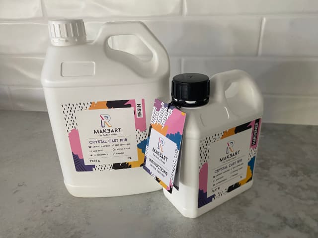 Crystal Cast 1810 Casting Resin - 3L Kit | Art | Gumtree Australia Gold ...