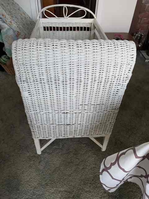 Antique wicker baby cot | Antiques | Gumtree Australia Kingborough Area ...
