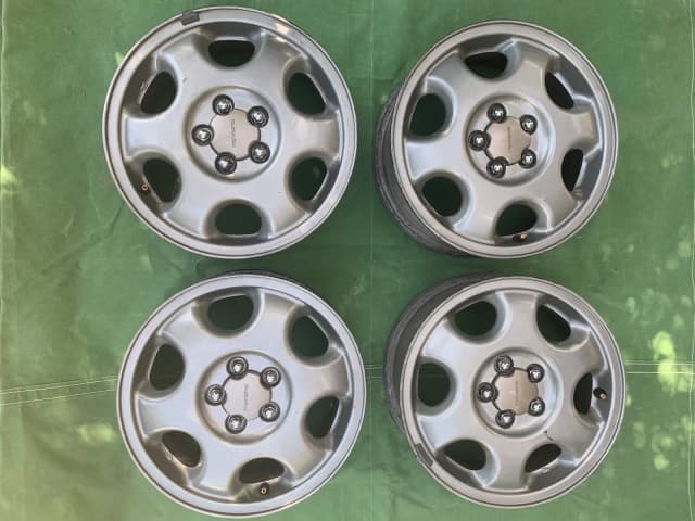 Subaru Liberty RS Turbo 1992 Original mag wheels x4 | Wheels, Tyres ...