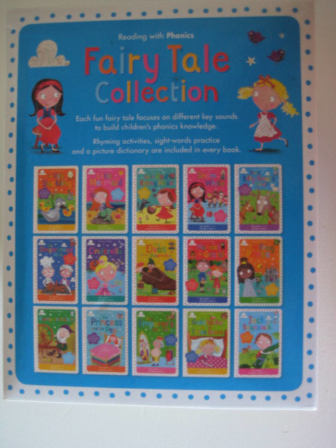 Childrens Fairy Tale book Collection - 15 Books Reading with Phonics ...