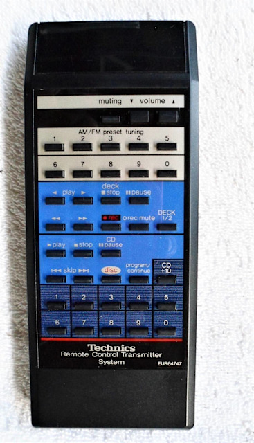 TECHNICS REMOTE CONTROL TRANSMITTER RECEIVER - EUR64746. - Other Audio ...