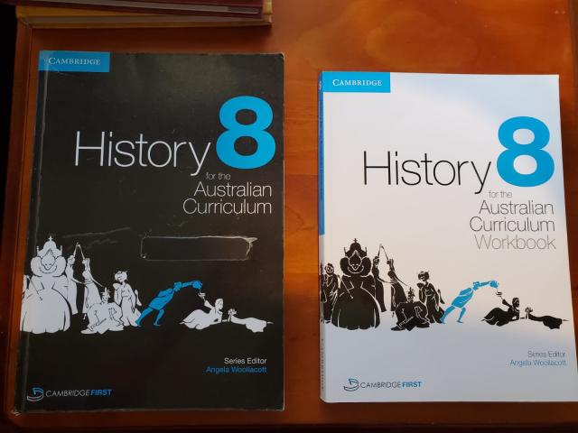 Cambridge History 8 for the Australian Curric Student text & workbook ...