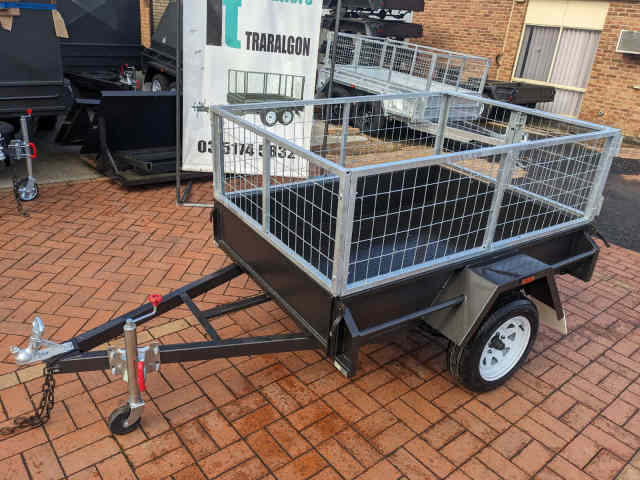 Brand New Heavy Duty Australian Made 6x4 Cage Trailer | Trailers ...