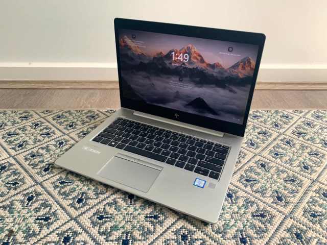 (B8) HP EliteBook 830 G5 Laptop, i7-8650U, 8GB RAM, 256GB SSD, W11 Pro ...