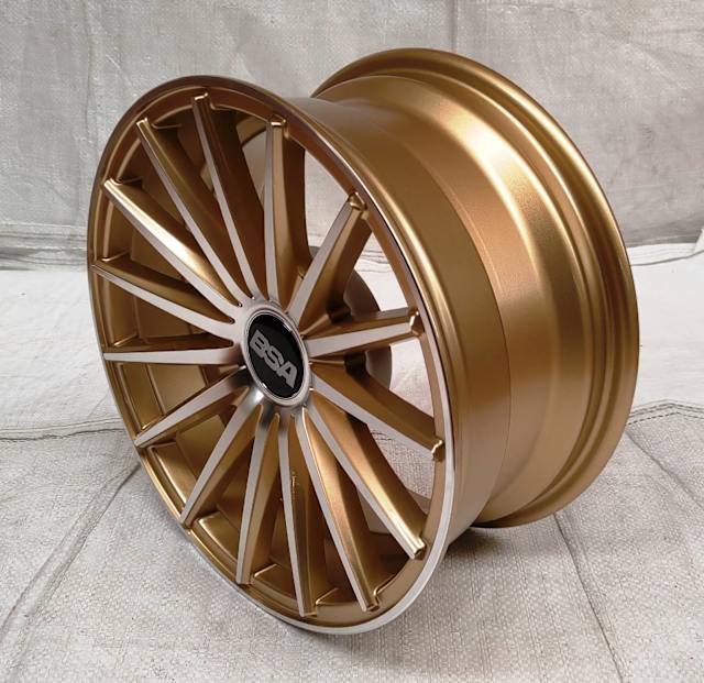 New Design 15 inch Alloy Wheels Gold With Machined Face | Wheels, Tyres ...