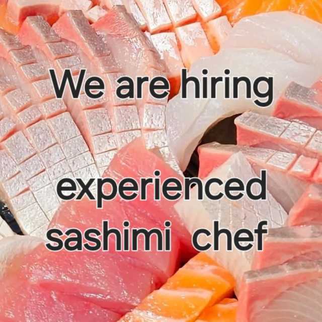looking for experienced sashimi chefs(SOUTH PERTH) | Chef & Cook ...