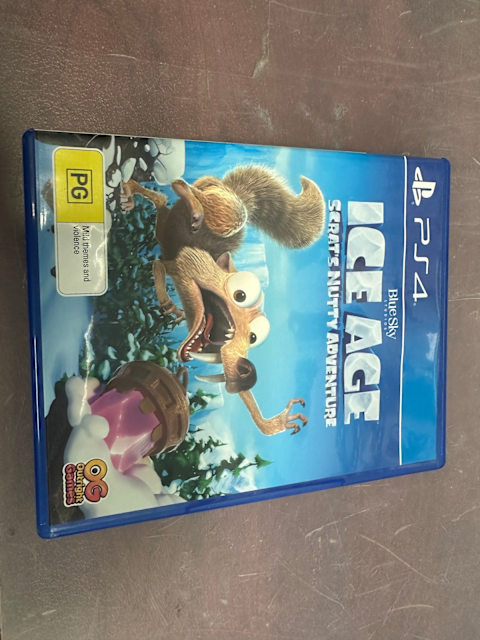 Ice Age SCRATS NUTTY ADVENTURE PS4 PlayStation Video Game - Video Games ...