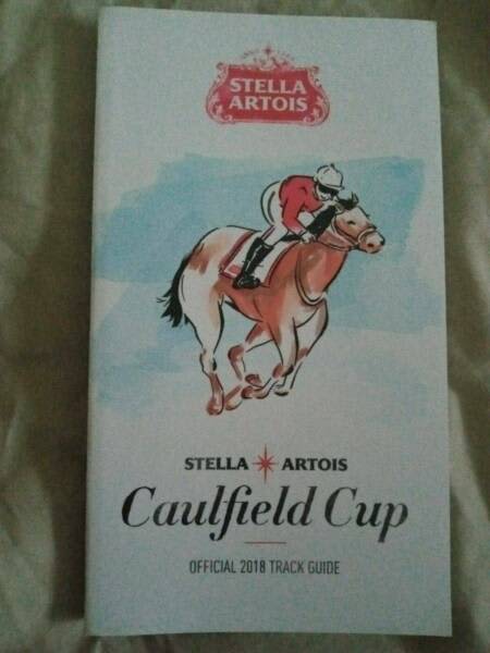 Race Book Caulfield Cup RaceBook 2018 WINX RaceBook Black Caviar ...