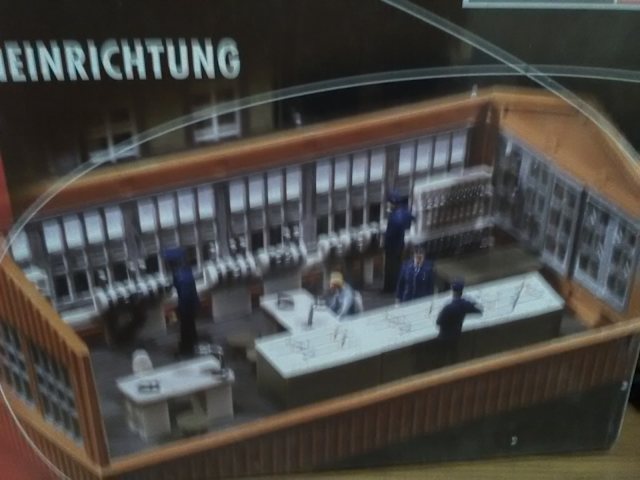 MODEL RAILWAY KIBRI HO SIGNAL TOWER INTERIOR EQUIPMENT $30 ...