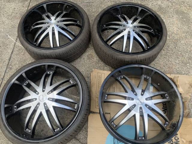 Helo HE868 Range Rover Aftermarket Wheels 255/30Z R24 97W SAE J2530 ...