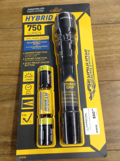 IRON HORSE HYBRID LED TORCH - Miscellaneous Goods in Guildford WA ...