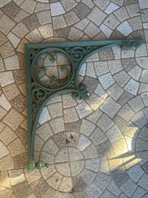 7 Aluminium verandah decorative colonial style corner brackets ...