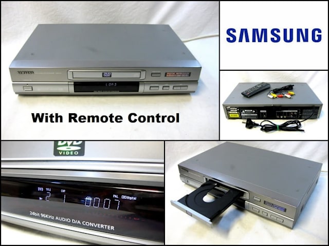 Samsung DVD-611 DTS Dolby Digital DVD VCD CD Player & Remote Control ...