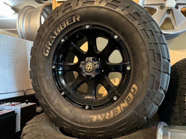 17 inch atx wheel tyre package jeep wrangler 33 inch all terrain 5 127 ...