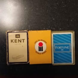 Vintage deck of cards Kent, Fortune AND cricket collectable cards ...