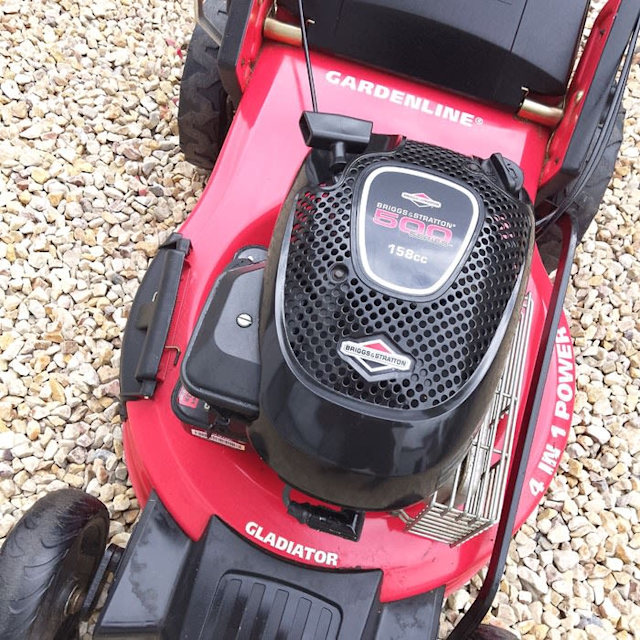 GARDENLINE GLADIATOR 20 Self-Propelled Lawn Mower with Catcher - Lawn ...