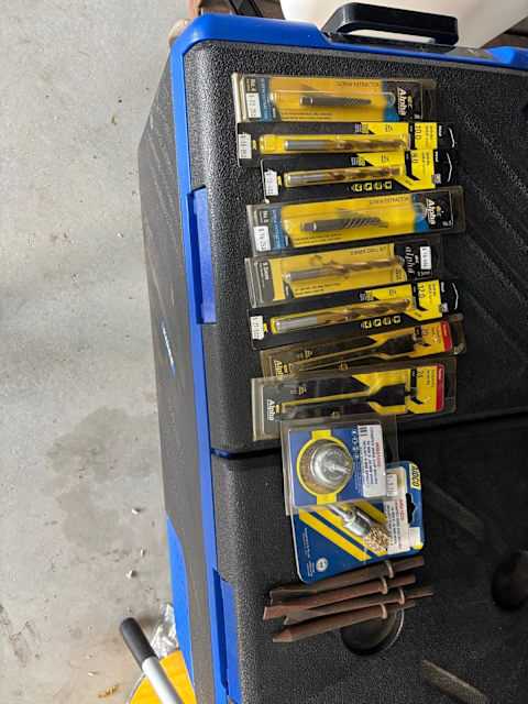 Assortment of drill bits and air chisels bits - Hand Tools in Logan ...